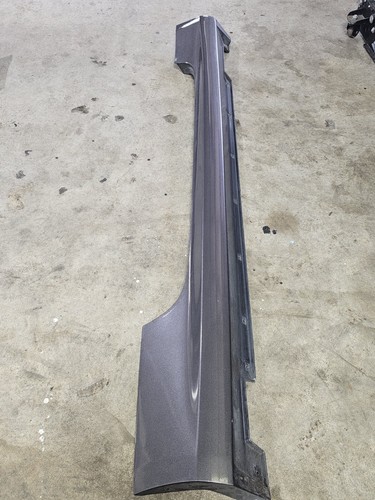 Hyundai Genesis Coupe Side Skirt Rocker Panel Black BK2 13-16 OEM | eBay