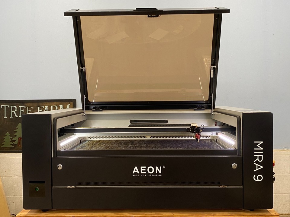 Aeon MIRA 9 90W CO2 Laser Engraver, Low Hours, Extras, Excellent ...