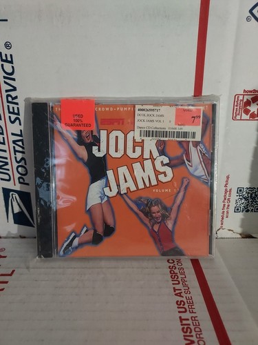 ESPN Presents Jock Jams Volume 1 (CD, US, 1995, Tommy Boy) Good Used ...