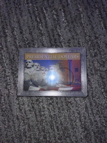 HE Harris US Presidential Dollars Frosty Case 2 Hole 2x3 Coin Display ...