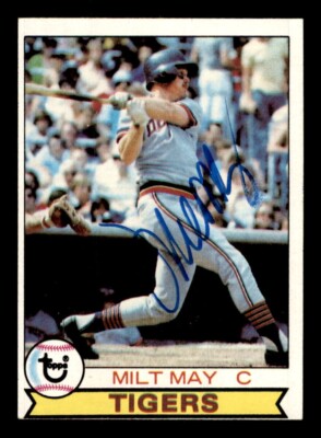 1979 Topps Baseball #316 Milt May Signed Autograph (No COA) | eBay