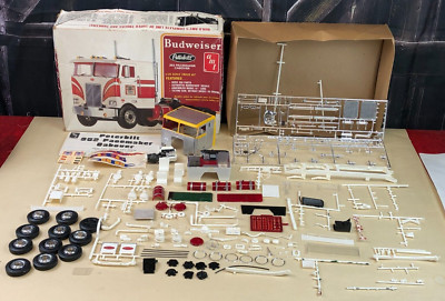AMT Peterbilt 1:25 BUDWEISER 352 PACEMAKER CABOVER Truck Kit T551 ...