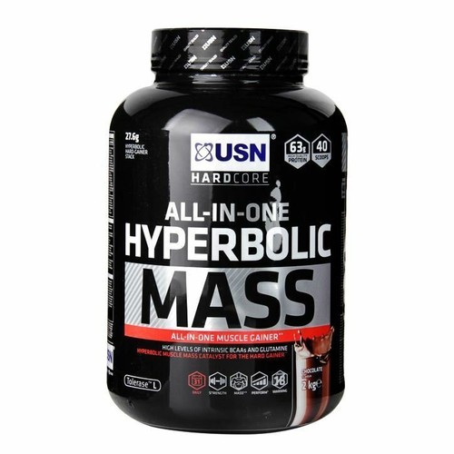 USN Hyperbolic Mass All in One Muscle Mass Protein Shake Gainer - FREE ...