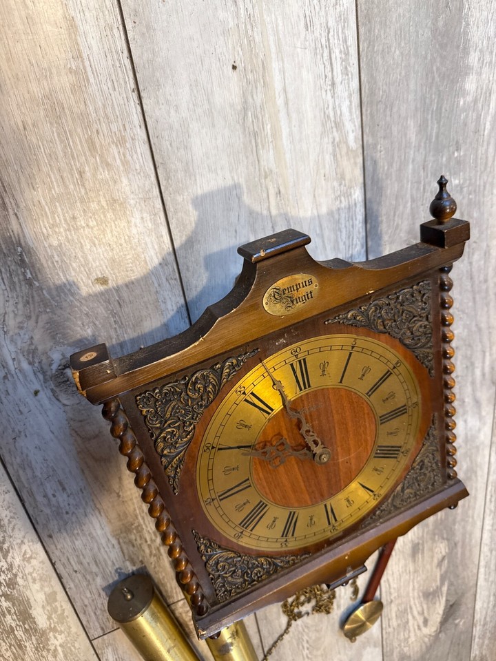 Linden Tempus Fugit Pendulum Wall Clock - Germany | eBay