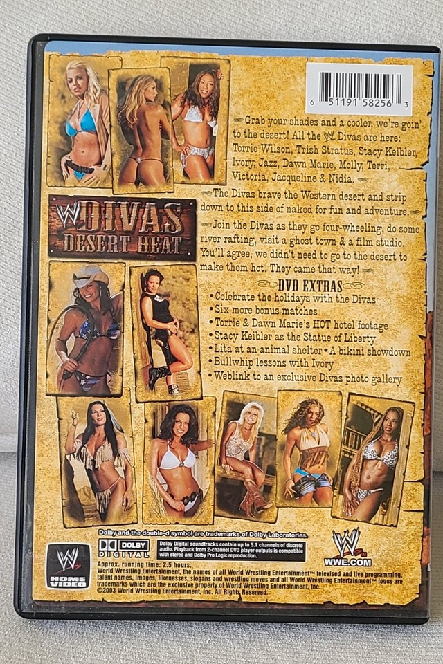 WWE DIVAS DESERT HEAT DVD - RARE OUT OF CIRCULATION | eBay