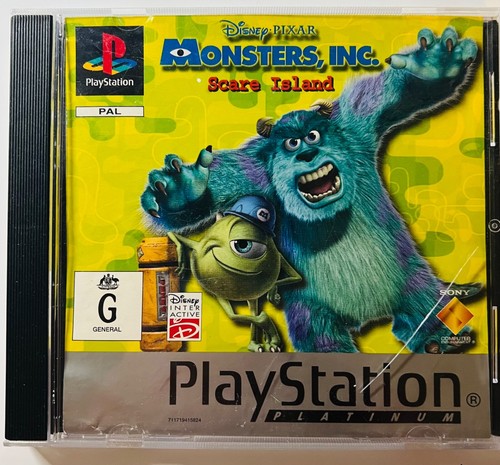 Disney Pixar's Monsters, Inc.: Scare Island. PS1 Game. | eBay UK