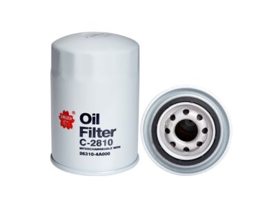 C-2810 Sakura Oil Filter - Fits Hyundai iMAX Xref: WCO106, 263104A010 ...