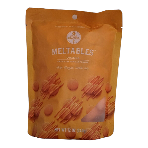 American Crafts Crafting Candy Meltables Wafers 2 ORANGE Vanilla Flavor ...