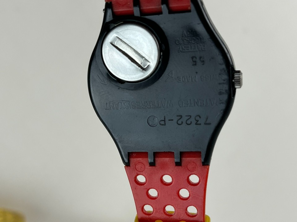 Vintage Swatch Watch GB 707 Navigator Tested Works 1987 | eBay