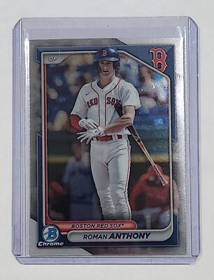 2024 Bowman CHROME Prospect ROMAN ANTHONY Card #BCP-22 - Boston Red Sox ...