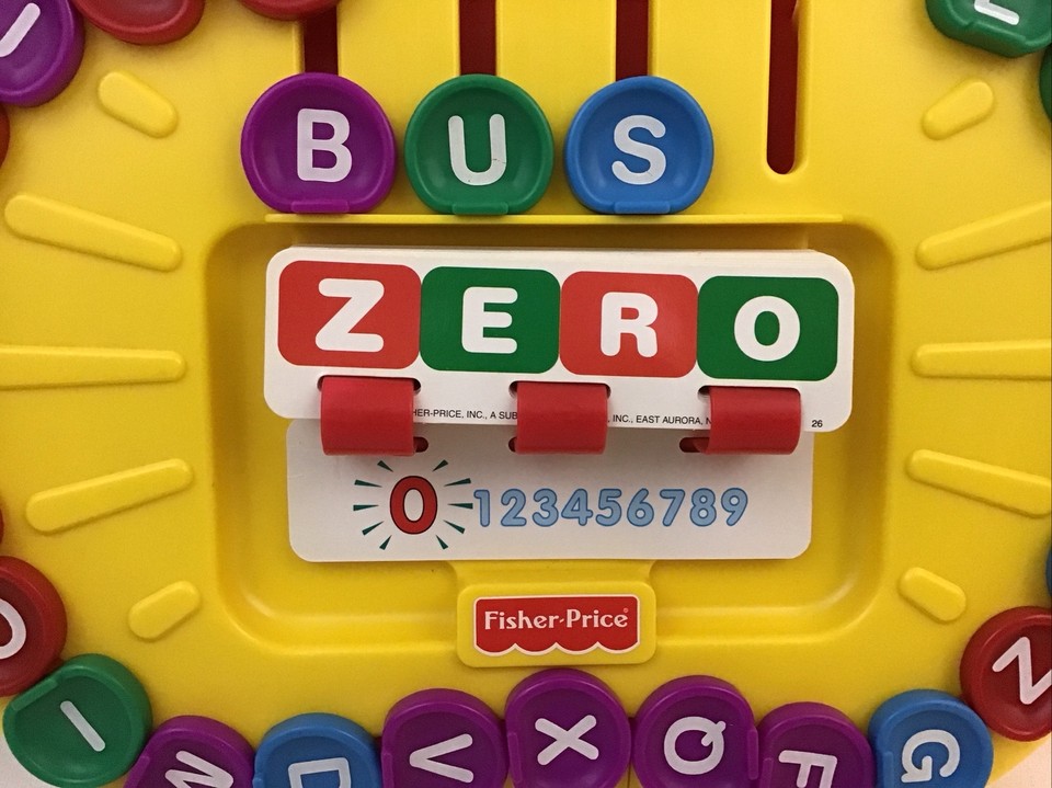 Fisher Price Alpha Go Round Word Building Learning Educational Spelling ...