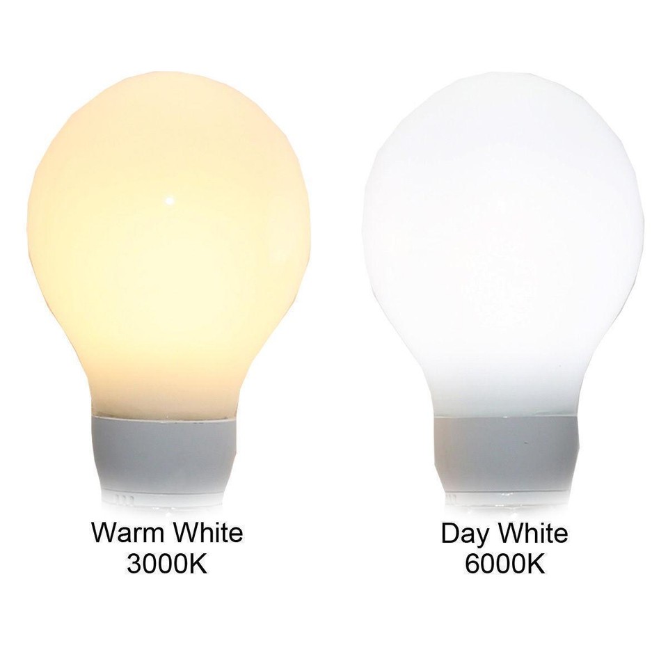 Low Energy Saving LED bulbs Bright White Natural Daylight 6500K SAD Day ...