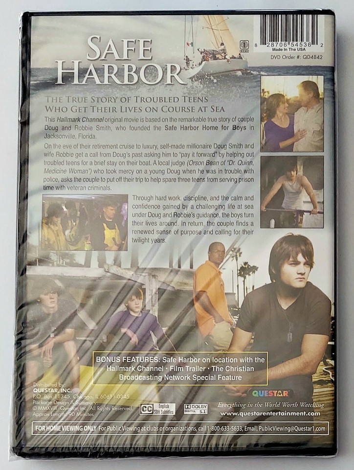 Safe Harbor (DVD) Nancy Travis, Treat Williams. Hallmark Channel ...