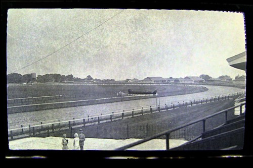 1910s Horse Racetrack Women Man Barn Flapper Vtg Photo Negative 5.75 X ...