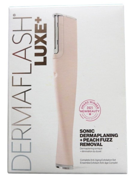DERMAFLASH Luxe Sonic Facial Dermapelling Device - Blush for sale ...