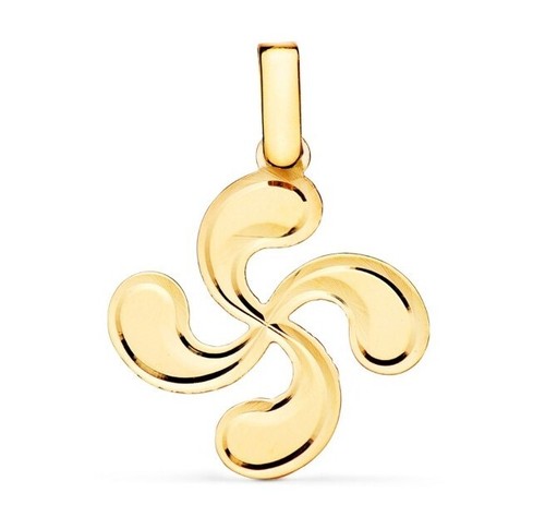 Pendentif Or 18k 750 Mls. Croix Basque Lauburu 23 X 20 MM | eBay