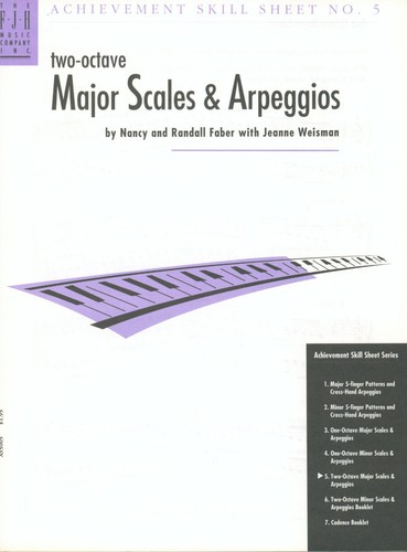 Two Octave Major Scales & Arpeggios Piano Faber FJH Achievement Skill ...