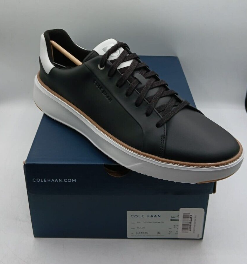 Cole Haan Men's Grandpro Topspin Sneaker C34225 Black US 13 | eBay
