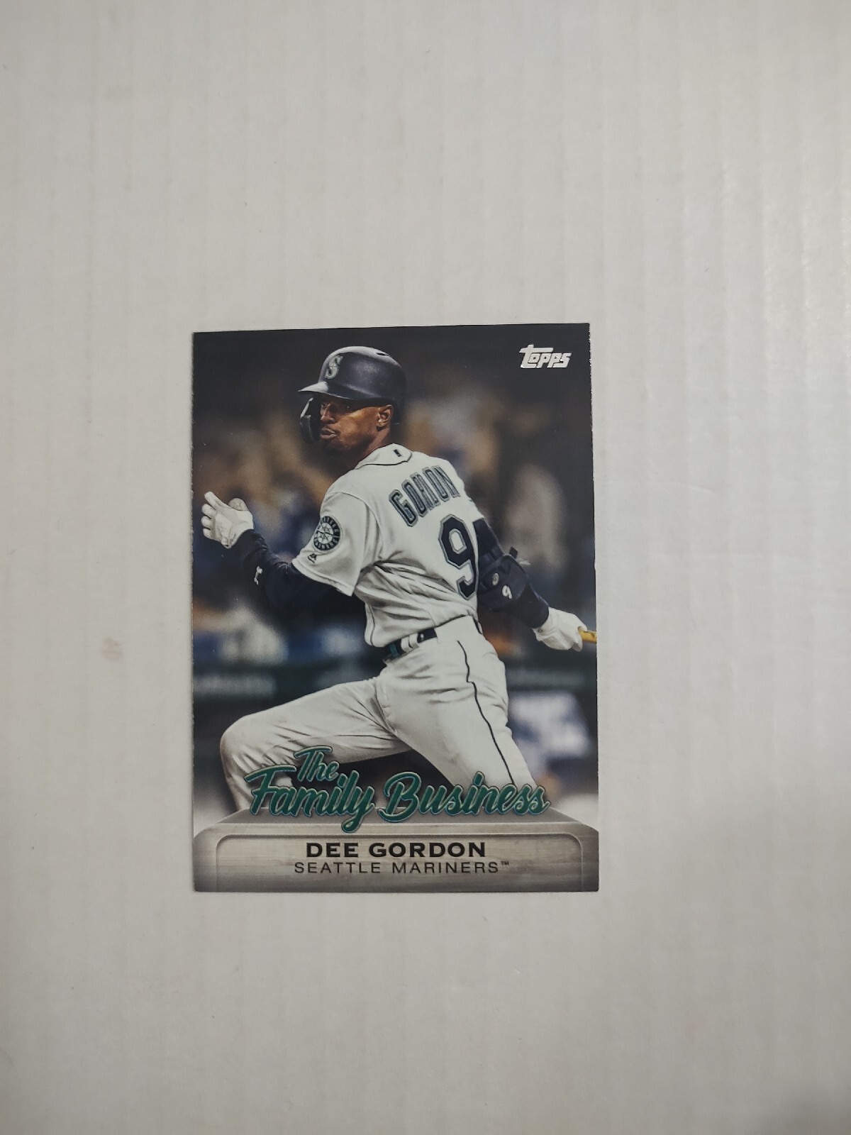 2019 Topps Update DEE GORDON Mariners The Family Business #FB-19 (PWE ...