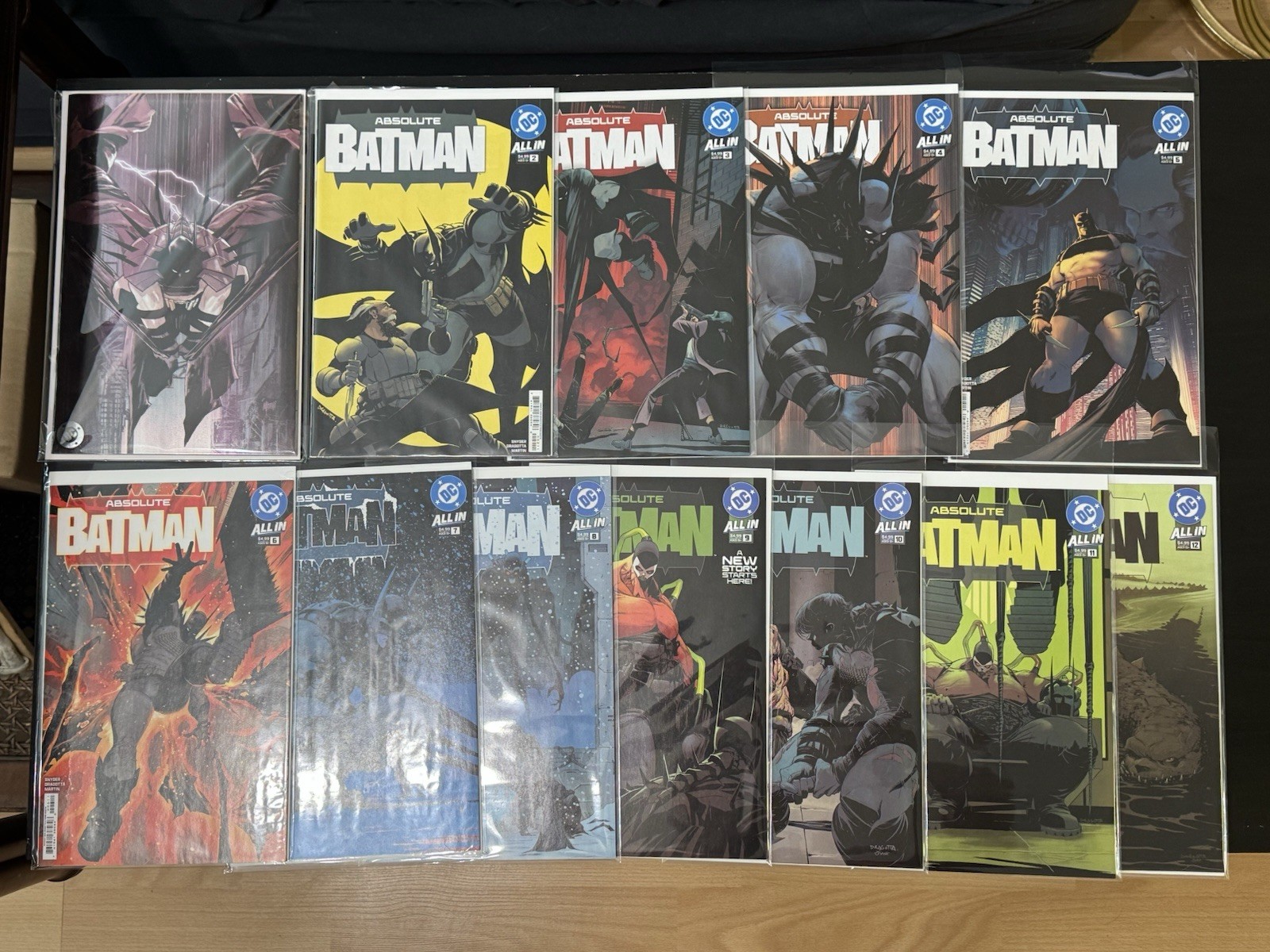 Absolute Batman # 1 - 13 DC 2024-25 lot ALL FIRST PRINT: 1 Mitch Gerads ...