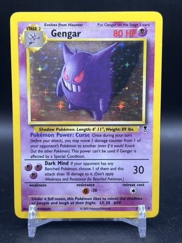Gengar Holo Rare 11/110 Legendary Collection Pokémon WOTC NM | eBay