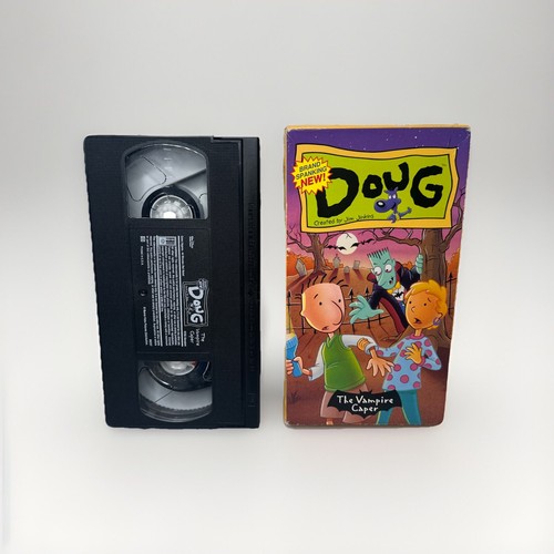 DOUG VHS Screener Demo Tape Vampire Caper Nickelodeon Promo RARE 90s ...
