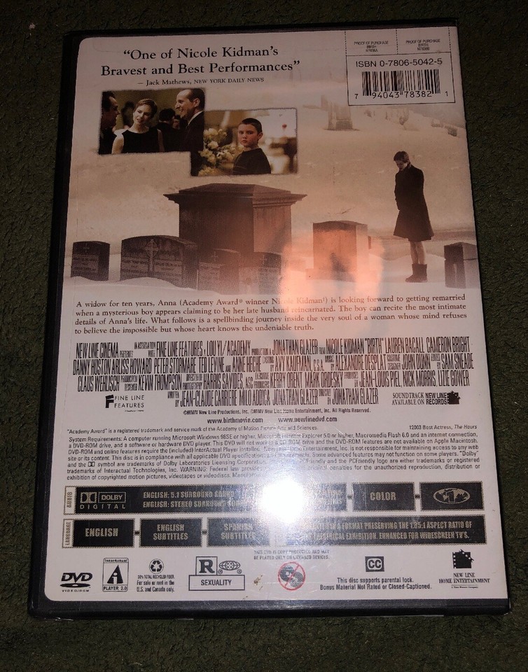 Birth (DVD, 2005) Brand New/SEALED 794043783821| eBay