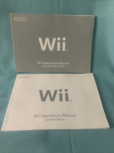 Nintendo Wii Operations Manual - System Setup/Channels and Settings (TS ...
