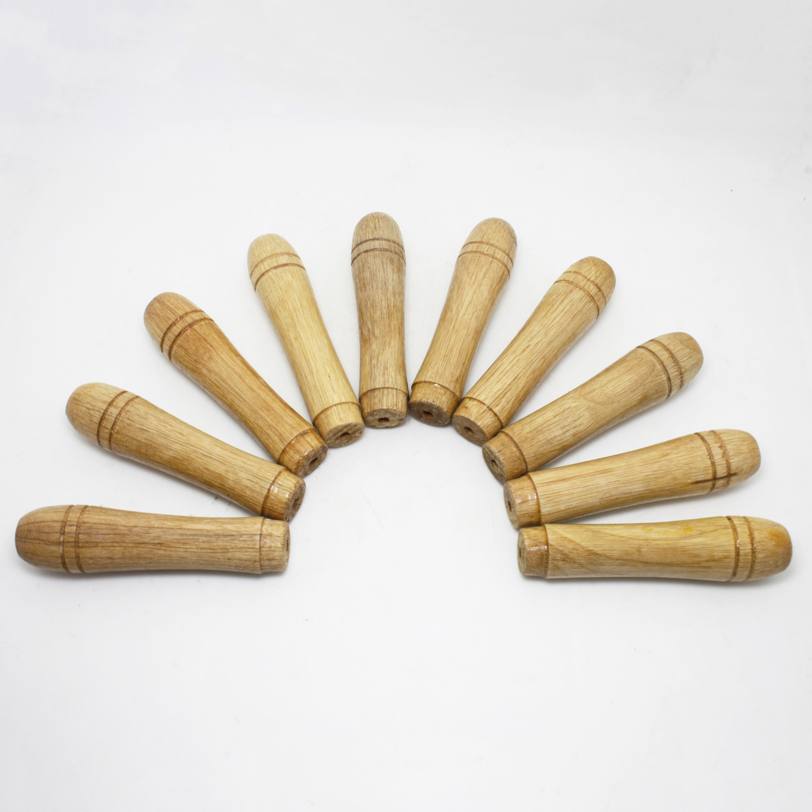 4PCS 90mm Length Wooden File Handle Fit For File Tool Hardwood DIY High ...