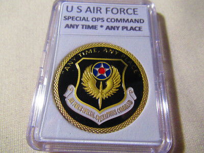 U S AIR FORCE SPECIAL OPERATIONS COMMAND Challenge Coin | eBay