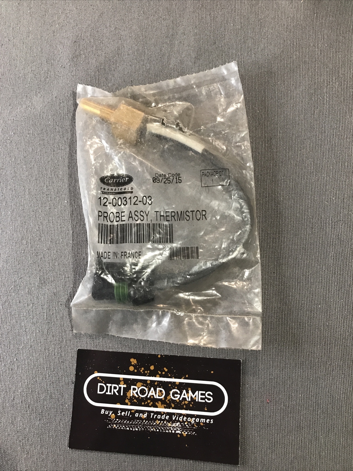 CARRIER TRANSICOLD PROBE ASSEMBLY Thermistor 12-00312-03. for sale ...