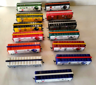 Choose Any Box Car NFL Football Teams Super Bowl Express 1992 HO Scale ...