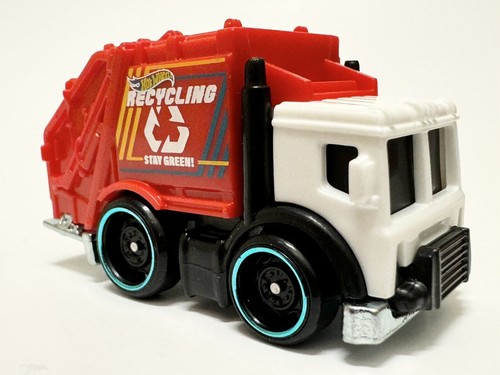 *NEW!* 2024 Hot Wheels Total Disposal Garbage Truck Red 160/250 HW ...