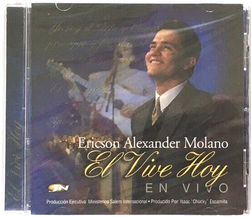 El Vive Hoy Ericson Alexander Spanish CD Christian Music Iglesia Jesus ...