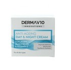 Derma V10 Anti-Ageing Day &Night Cream with Collagen, Almond oil ...
