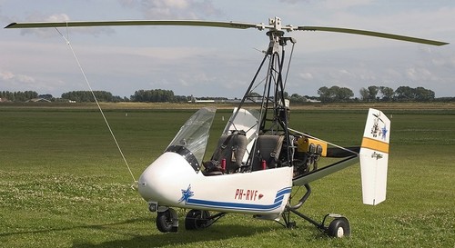 Twinstar Farrington Autogyro Helicopter Wood Model Replica Large Free ...