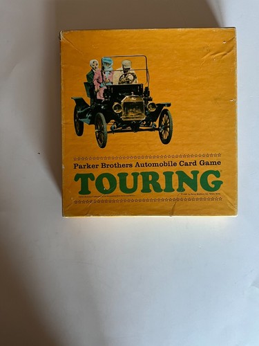 Vintage 1965 Parker Brothers TOURING Card Game, complete in box | eBay