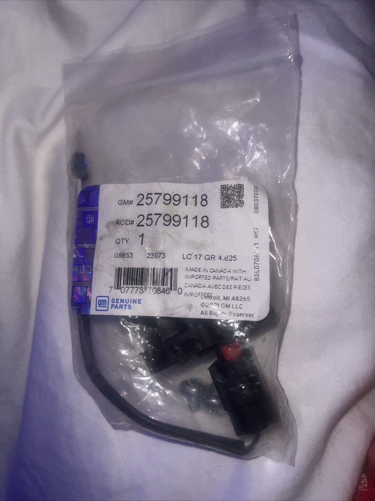 Brake Pedal Position Sensor-with Bolts ACDelco 25799118 for sale online ...