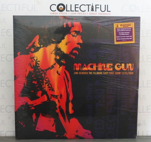JIMI HENDRIX - MACHINE GUN - FILLMORE - 2016 - *SEALED* 180g DOUBLE ...