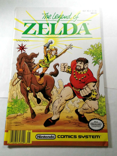 Nintendo Comics System Legend of Zelda #4 Valiant comic book | eBay