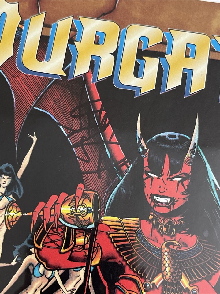 PURGATORI PRELUDE #1 JIM BALENT SIGNED COVER 1996 CHAOS COMICS catwoman ...