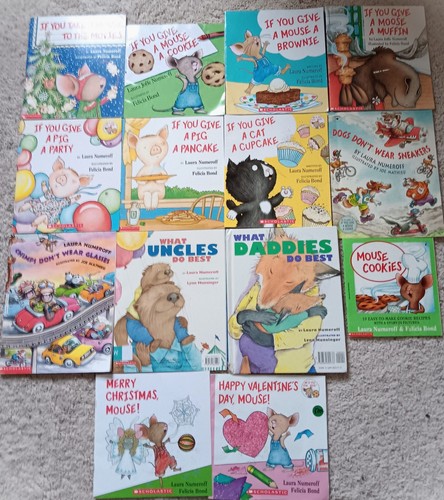 Lot of 14 Children's Picture Books by Laura Numeroff & Bond VGC | eBay