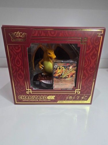 Pokemon TCG Charizard ex Super Premium Collection Box Sealed New | eBay