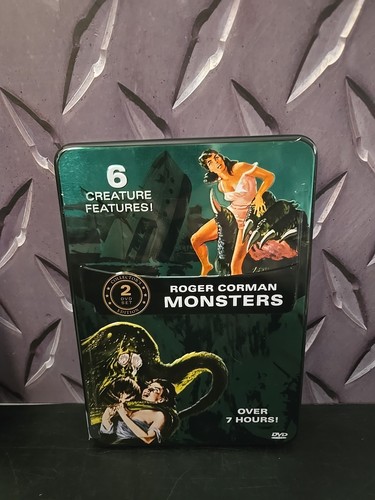 Roger Corman MONSTERS DVD 2-Disc Set in Tin Case (6) CREATURE FEATURES ...