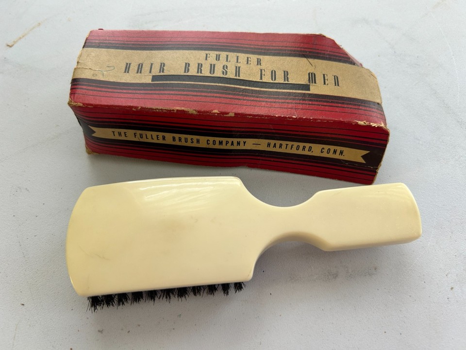 Vintage Fuller Brush Hair Brush for Men - 6-1/4" Long | eBay UK