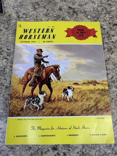 Western Horseman Magazine October 1972 | eBay