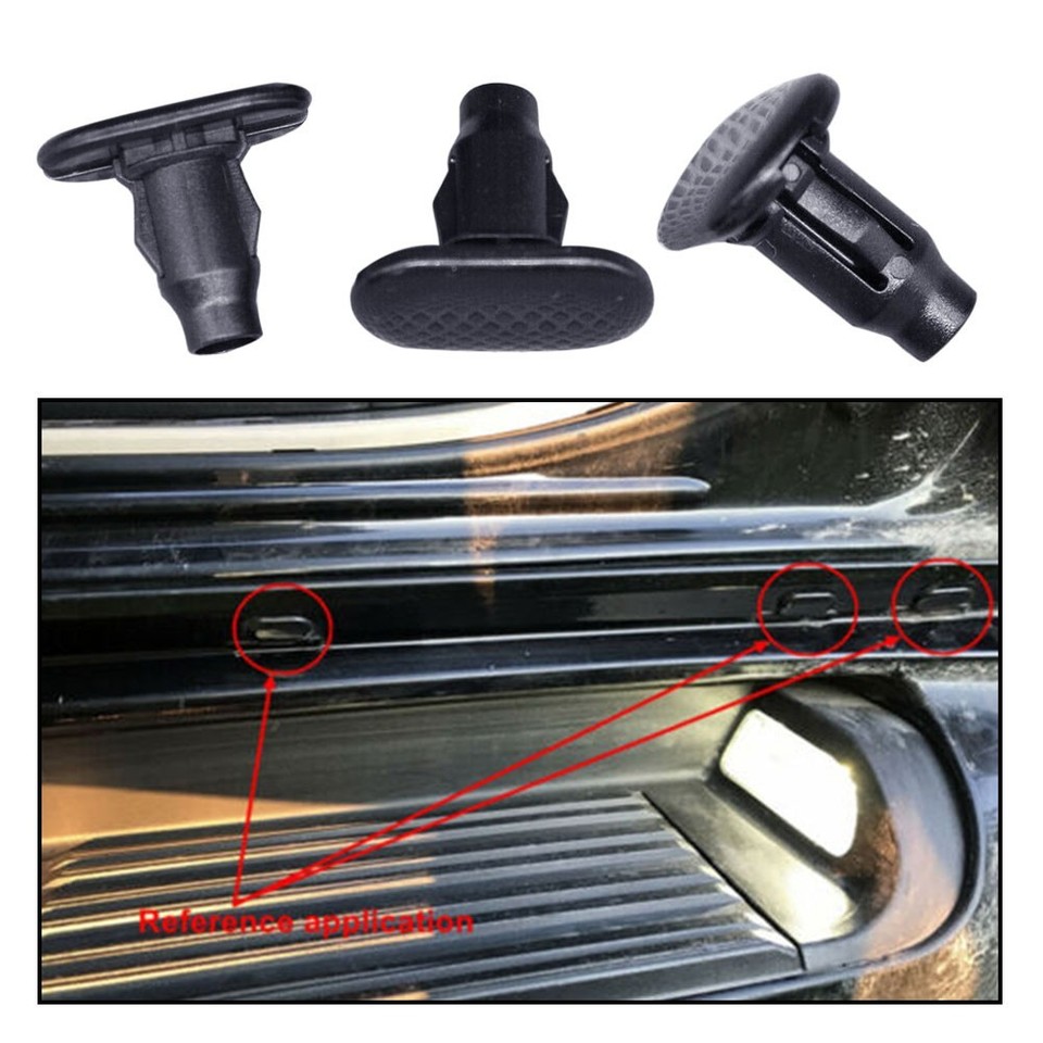 Direct Replacement Left/Right Rocker Panel Molding Clips Car Fasteners ...