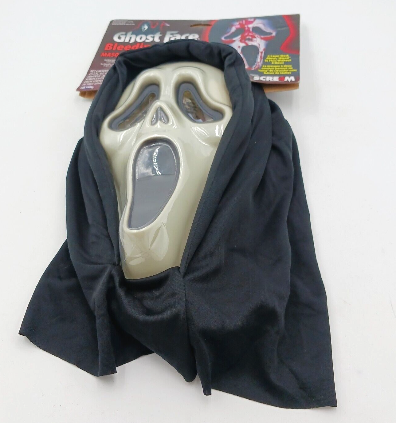 Scream 4 Mask Ghost Face Bleeding Mask Heart Pump New Fun World 2010 ...