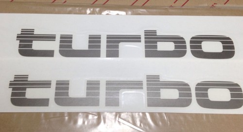 Genuine OEM Toyota Land Cruiser Turbo Decal 80 series- PAIR | eBay