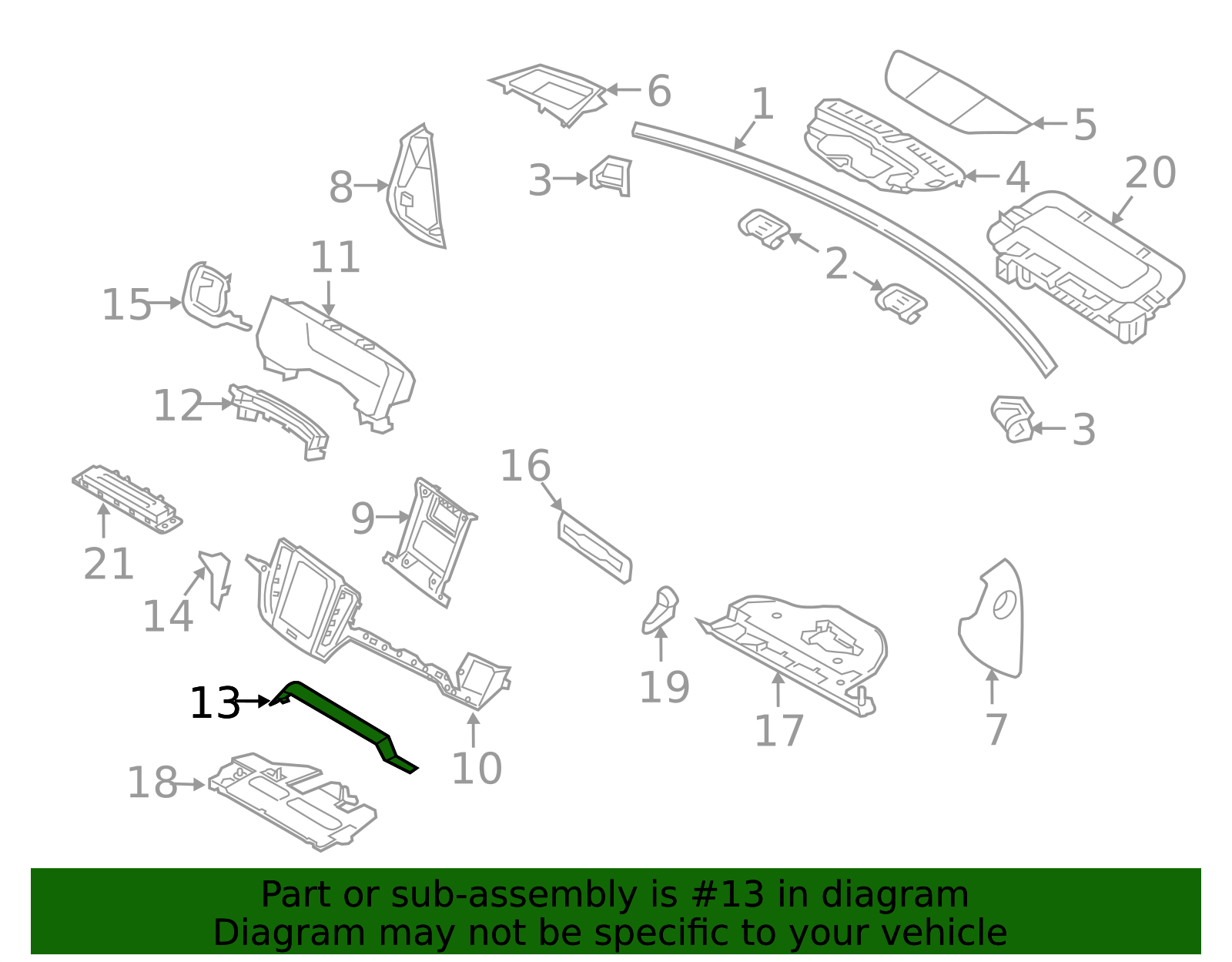 Genuine Volvo Trim Molding 31477186 for sale online | eBay